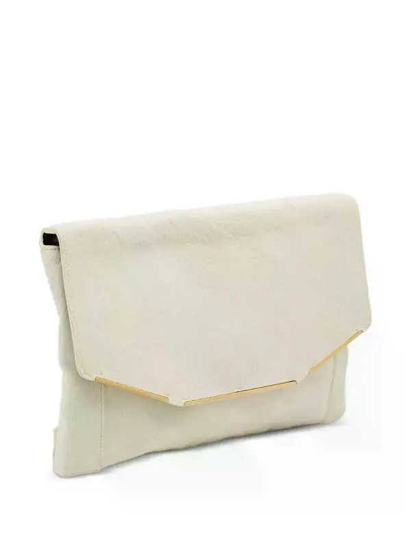 LANVIN Miss Sactorial Calf Hair Clutch Bag