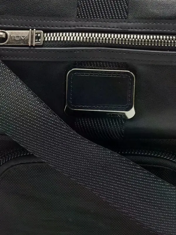 Tumi Barton Leather-trim Crossbody Bag