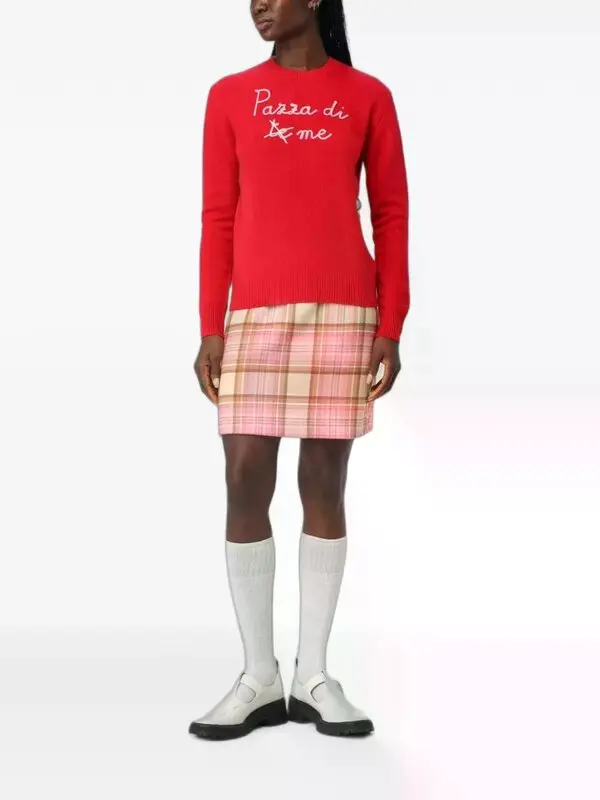MC2 SAINT BARTH Embroidered Crew Neck Sweater