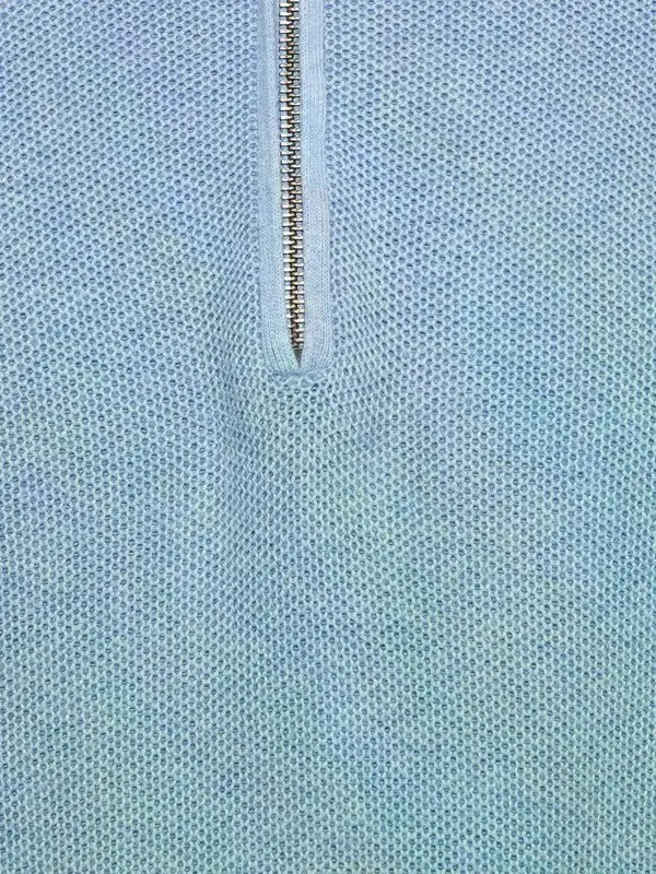 Polo Ralph Lauren Quarter-zip Long Sleeve Sweater - Blue