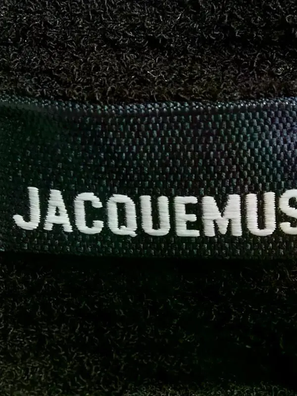 Jacquemus Twisted Rib Knit Cardigan - Black