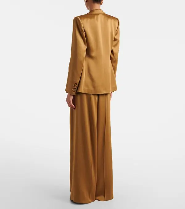BLAZÉ MILANO Satin Palazzo Pants