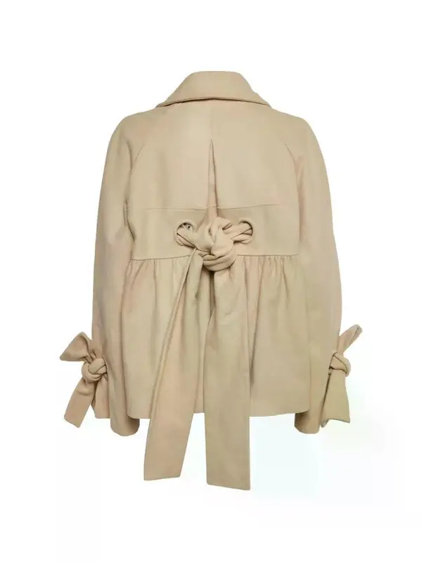 Kenzo Belted Tied-cuff Jacket