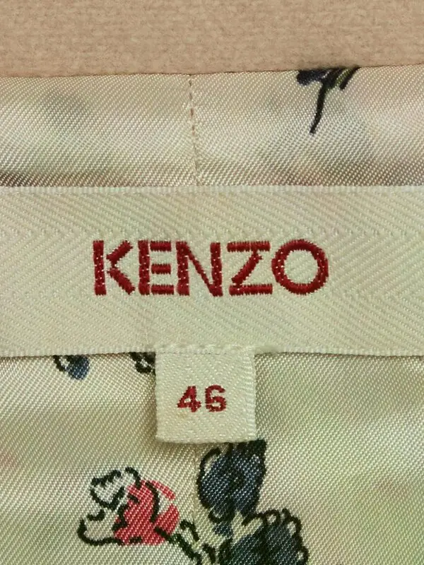 Kenzo Belted Tied-cuff Jacket
