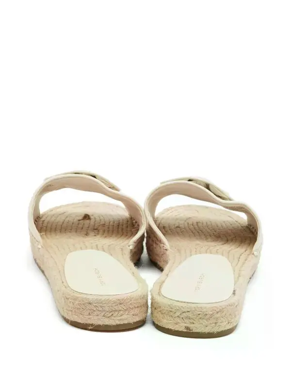 Tory Burch Double-t Flat Espadrille Sandals