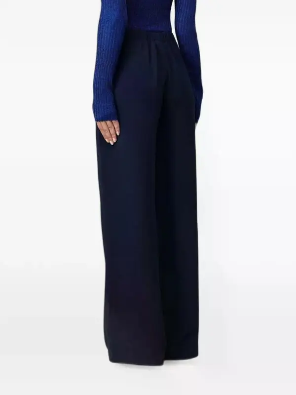 Emporio Armani Pleated Crêpe Trousers