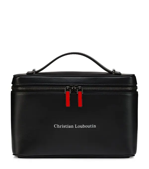 CHRISTIAN LOUBOUTIN Tactical Calfskin Cross-body Bag - Black