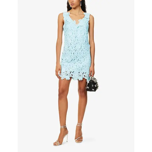 Simkhai Raina Sequin Woven Mini Dress