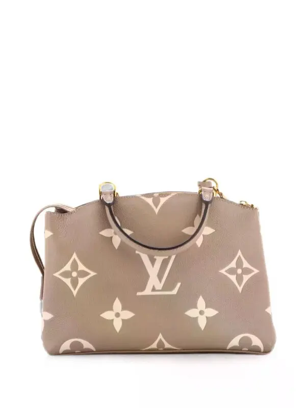 LOUIS VUITTON Petit Palais Satchel Monogram Empreinte Giant - Neutrals