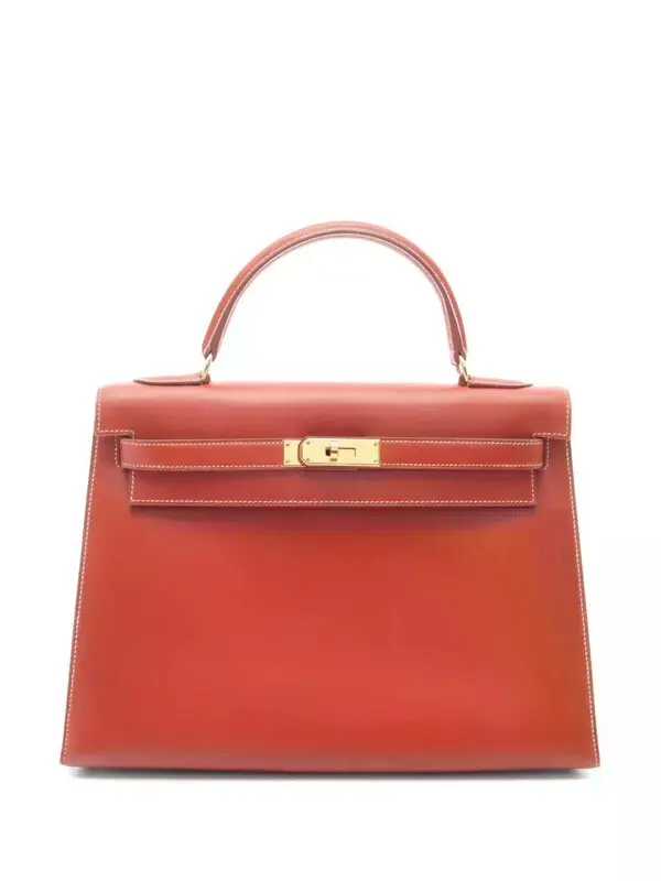 Hermès Kelly 32 Tote Bag - Orange
