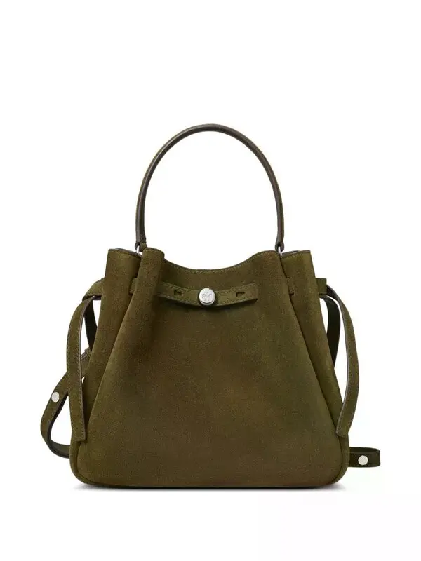 Tory Burch Romy Suede Bucket Bag - Green