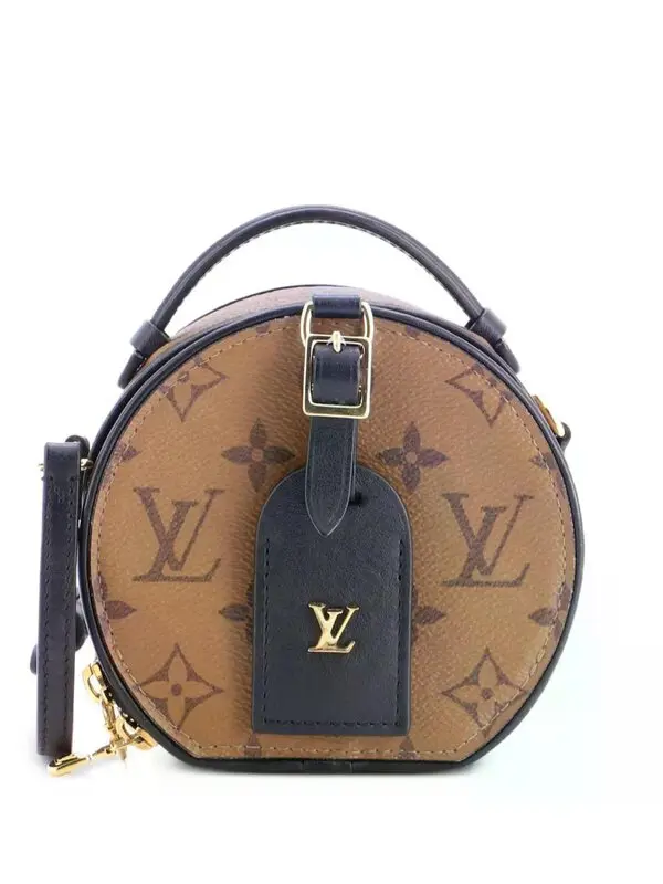 LOUIS VUITTON Mini Boite Chapeau Bag - Brown