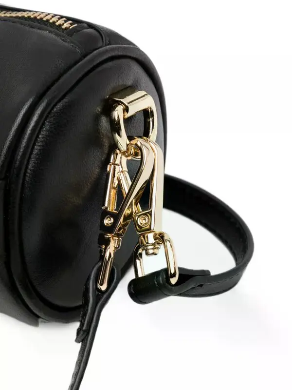 Cynthia Rowley Smooth Finish Mini Drum Bag - Black