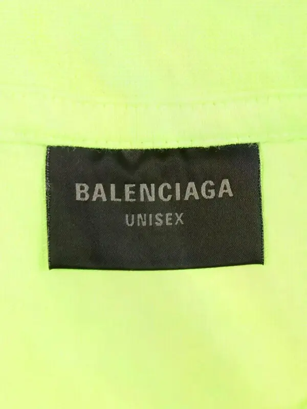 Balenciaga Destroyed Boxy-fit T-shirt - Green