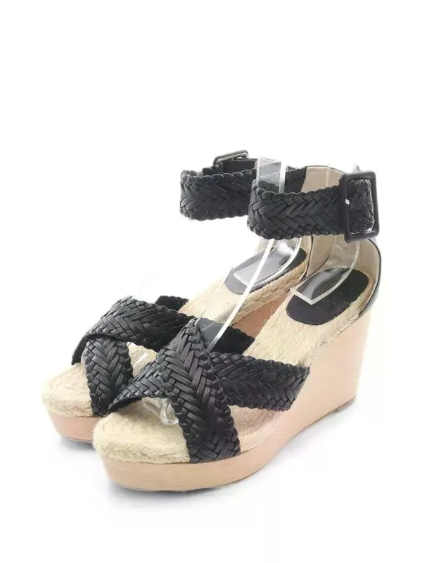 Hermès Ankle Strap Wedge Sandals