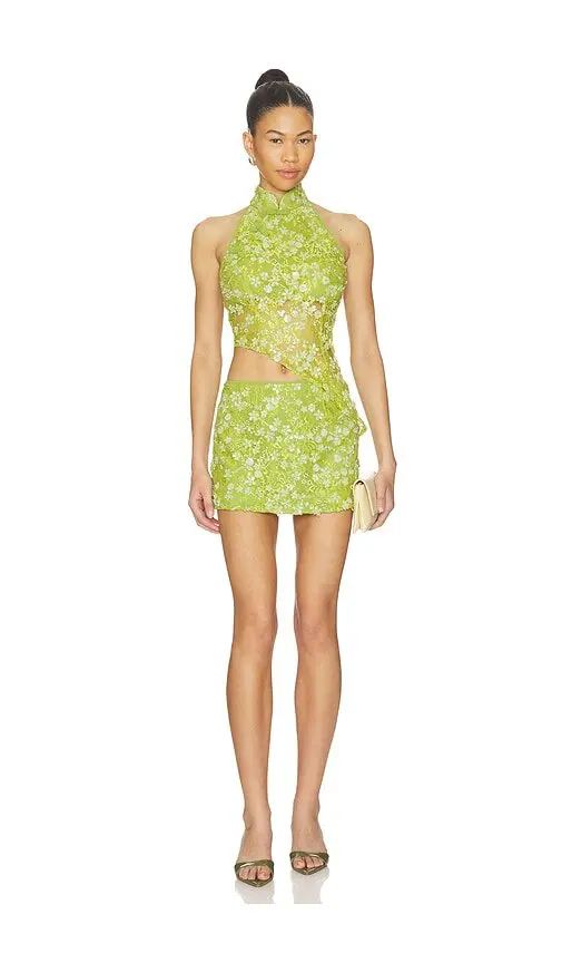 SAU LEE Tilly Beaded Set
