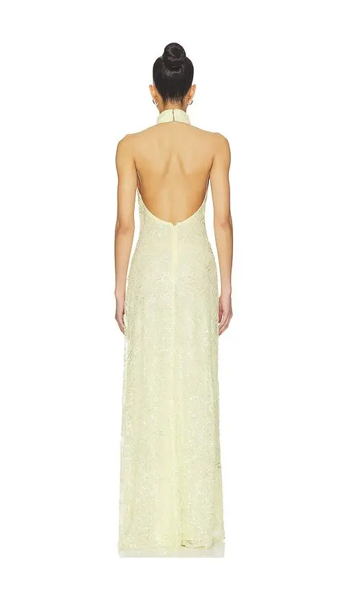 SAU LEE Embellished Gown