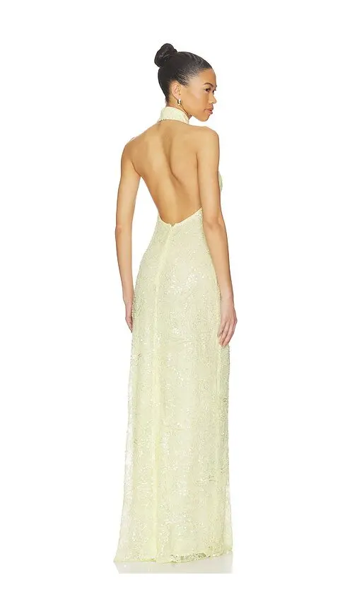 SAU LEE Embellished Gown