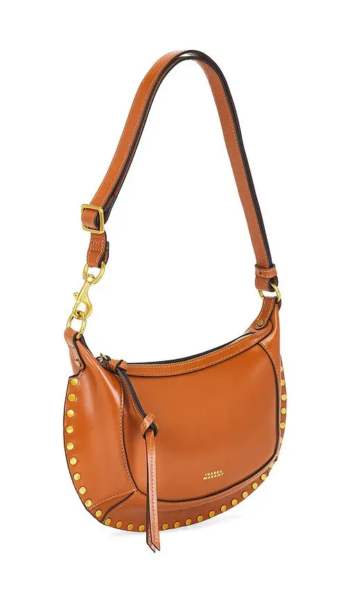 Isabel Marant Étoile Oskan Moon Crossbody Bag - Brown