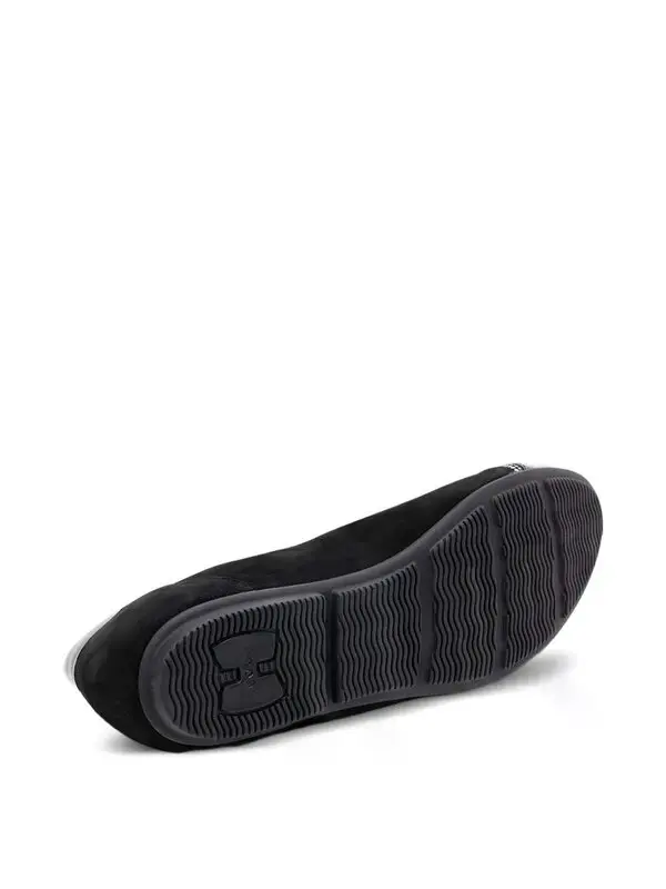 Hogan Sequinned Ballerina Flats