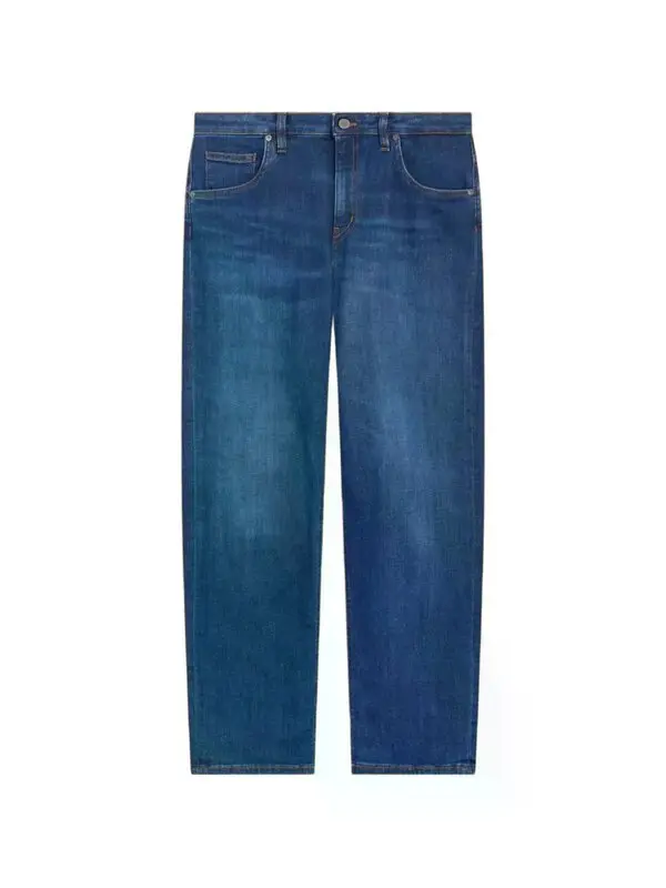 PT TORINO Tina Faded-effect Jeans - Blue