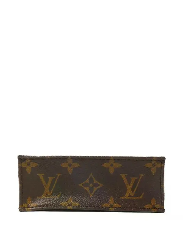 LOUIS VUITTON Petit Sac Plat Monogram Bucket Bag