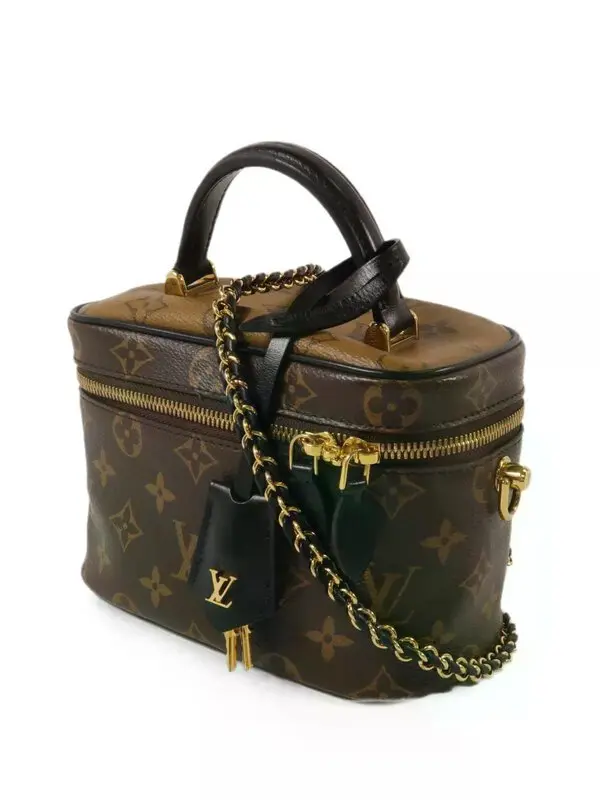 LOUIS VUITTON Reverse Monogram Vanity Shoulder Bag - Brown
