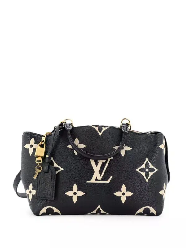 LOUIS VUITTON Petit Palais Handbag - Black