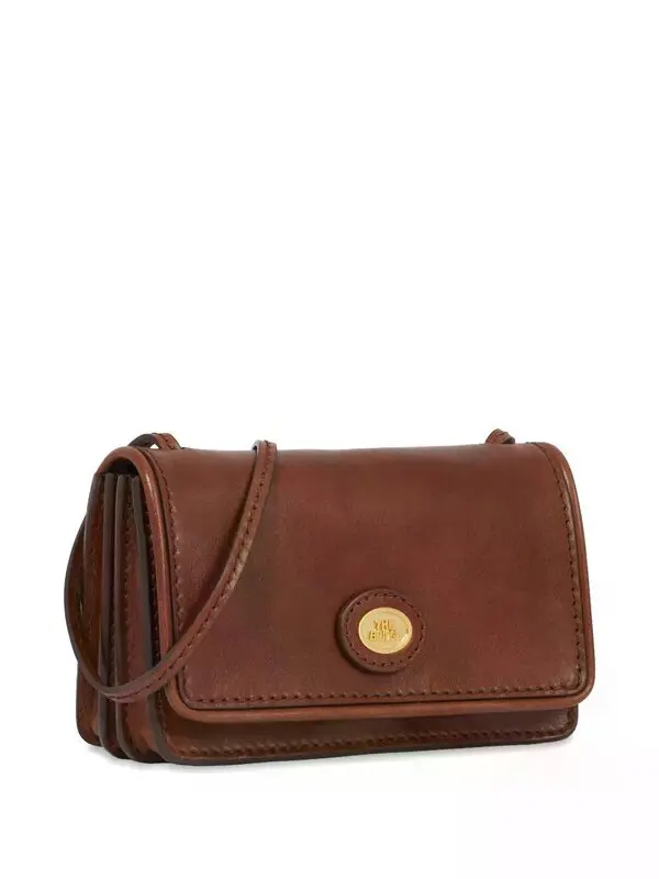 THE BRIDGE Logo-plaque Leather Mini Bag