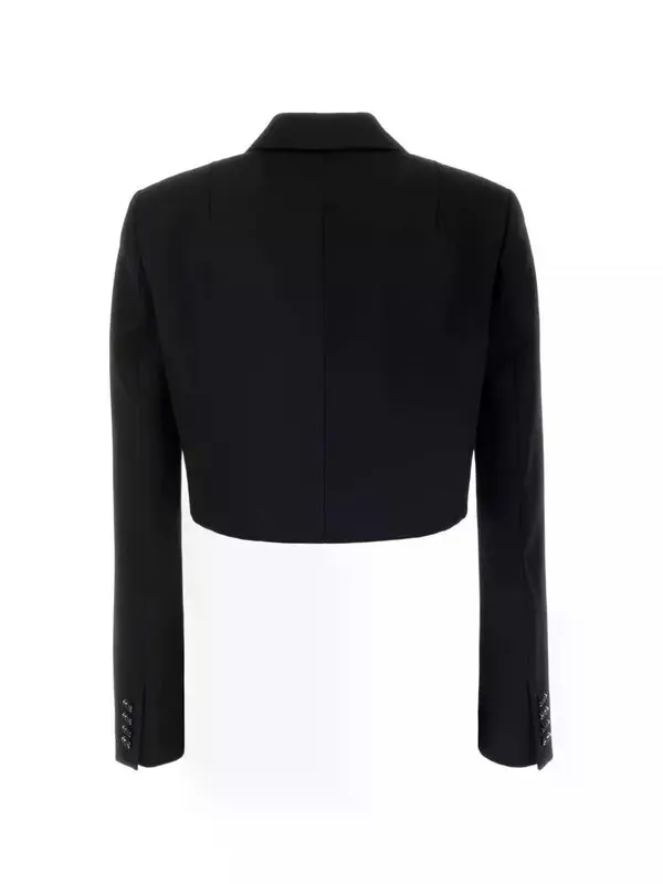 Balenciaga Cropped Single-breasted Blazer