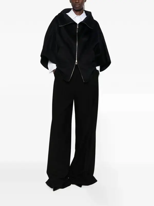 Max Mara Cashmere Zip-up Jacket - Blue