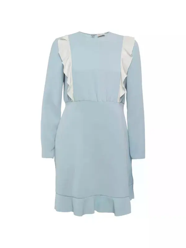 Red Valentino Ruffled Midi Dress - Blue
