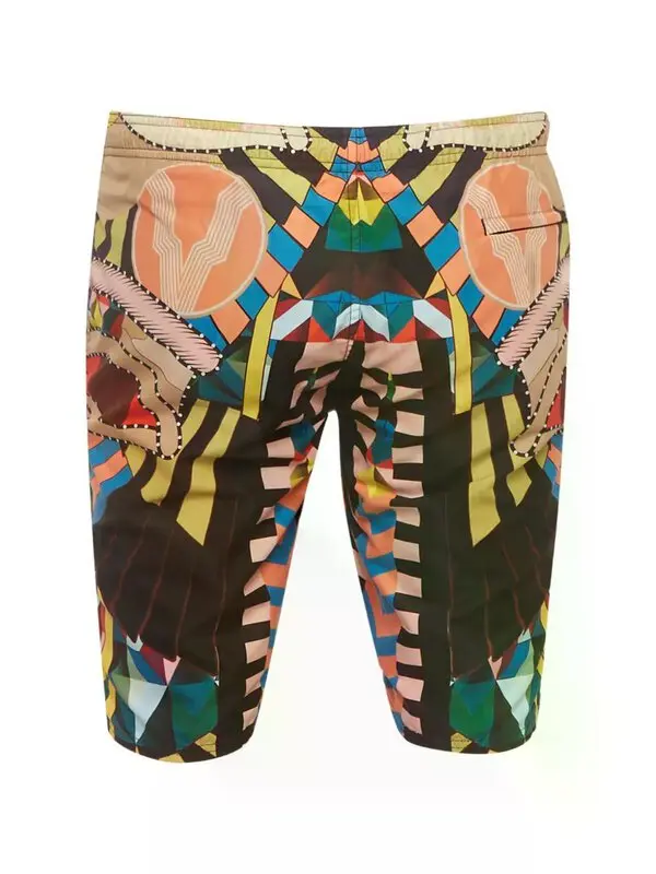 Givenchy Abstract Print Swim Shorts