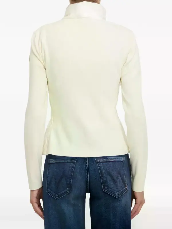 Moncler High Neck Zip-up Cardigan