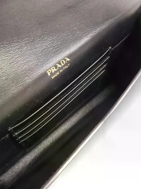 Prada Saffiano Leather Chain-strap Shoulder Bag