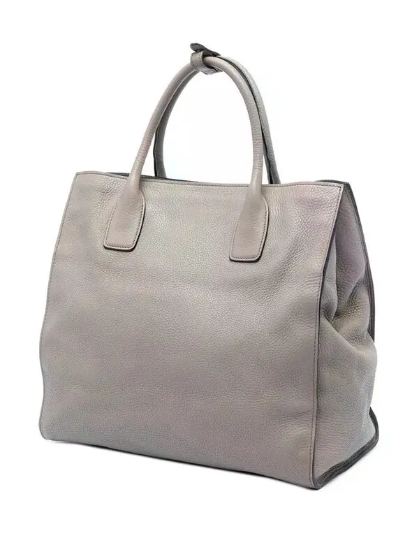 Prada Vitello Daino Open Convertible Tote Satchel