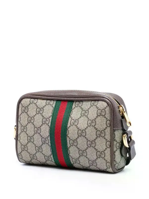 Gucci Ophidia Mini Gg Supreme Web Crossbody Bag