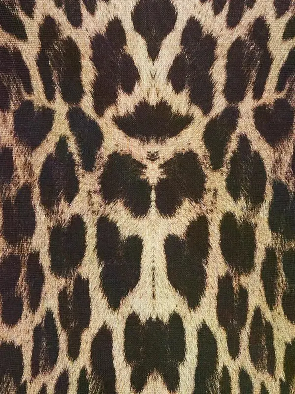 Roberto Cavalli Leopard Print Knit Tank Top