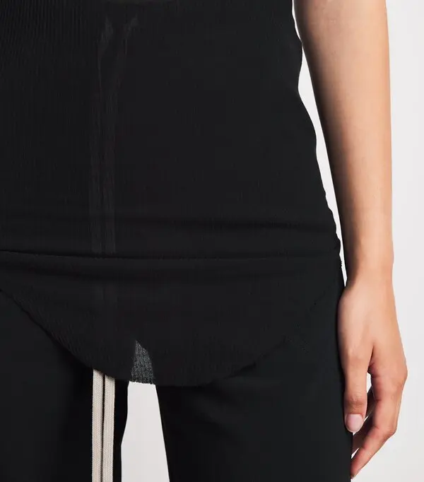 Rick Owens Ribbed Tank Top