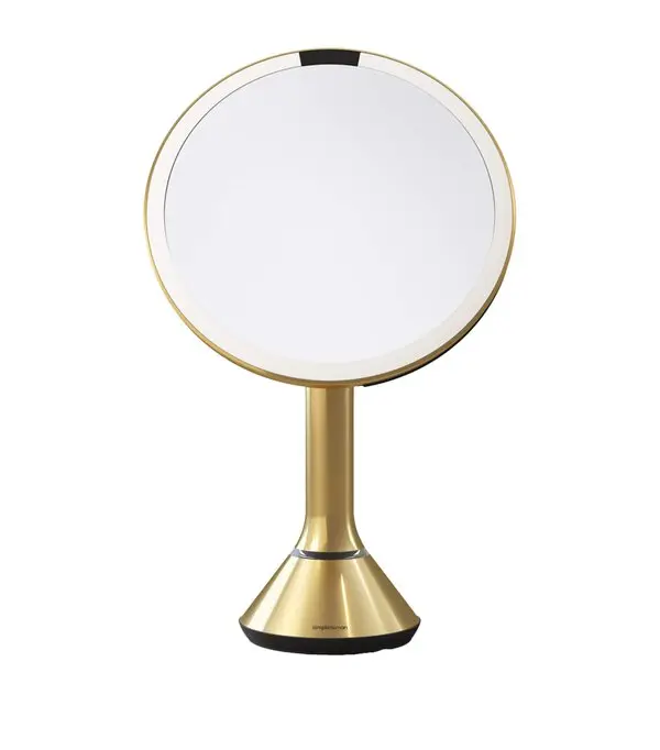 SIMPLEHUMAN Round Sensor Touch Mirror - Metallic