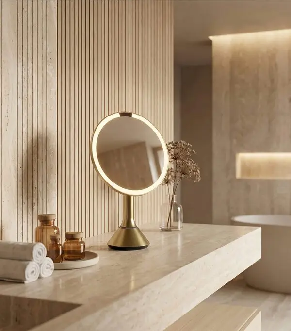 SIMPLEHUMAN Round Sensor Touch Mirror