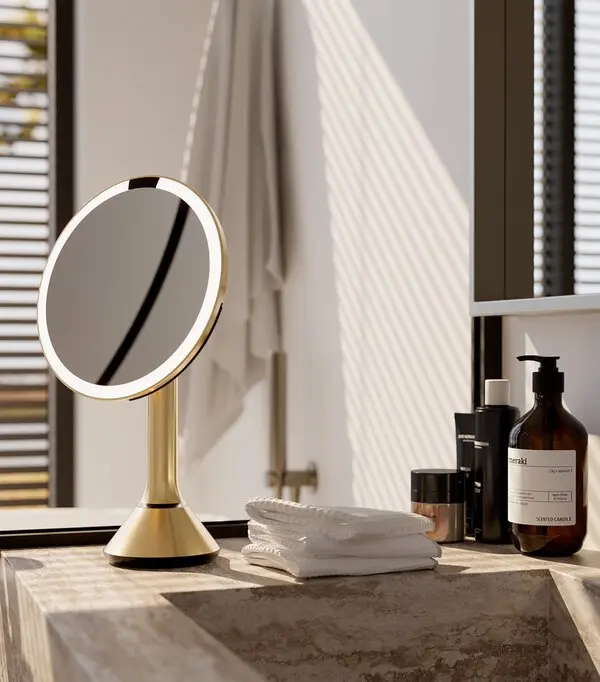 SIMPLEHUMAN Round Sensor Touch Mirror