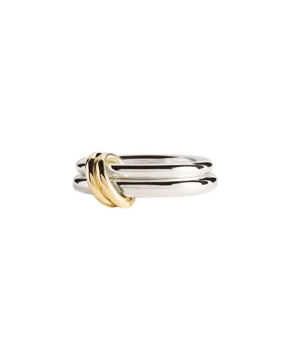SPINELLI KILCOLLIN Sterling And Yellow Gold Calliope Ring - Silver