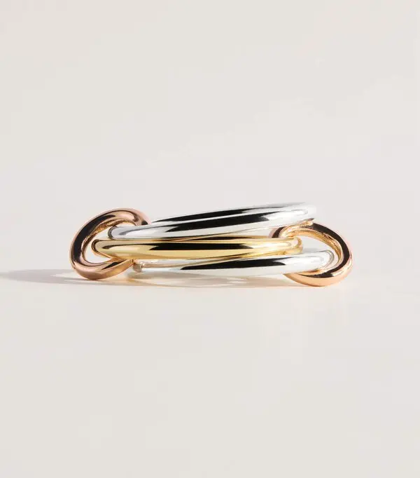 SPINELLI KILCOLLIN Solarium Ring In Mixed Metals - Silver