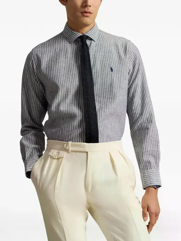 Polo Ralph Lauren Striped Azzuro Shirt