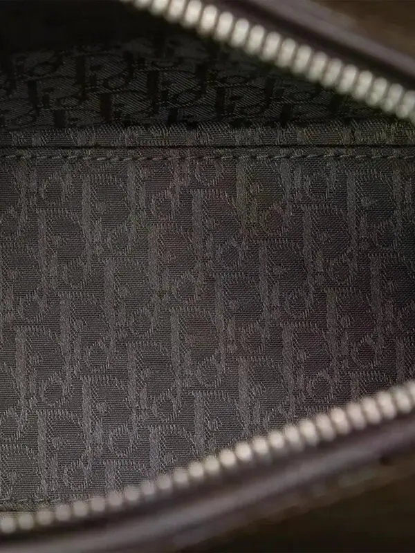 Dior Patent Cannage Lady Satchel - Brown