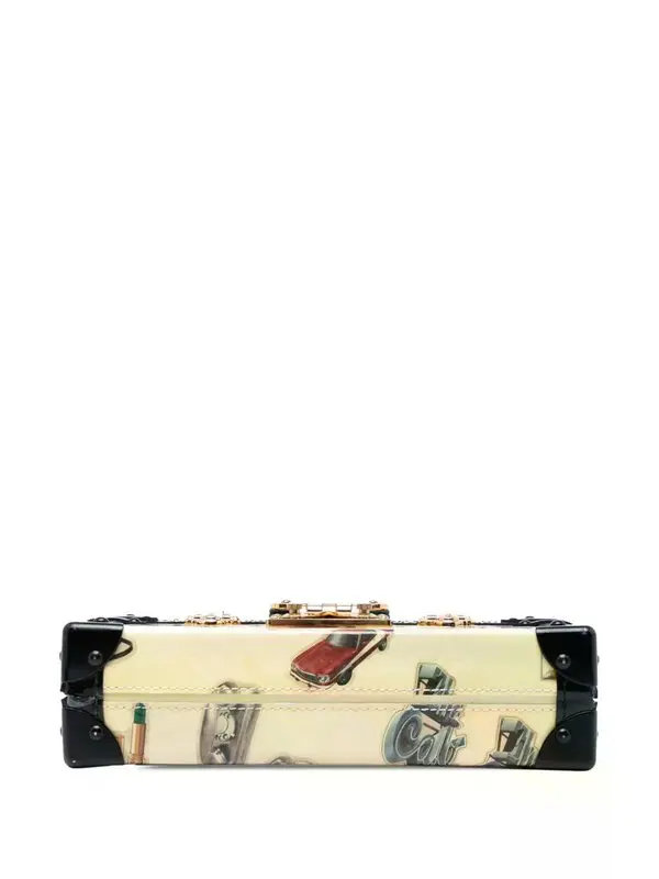 LOUIS VUITTON Monogram Vernis Stickers Petite Malle Crossbody Bag