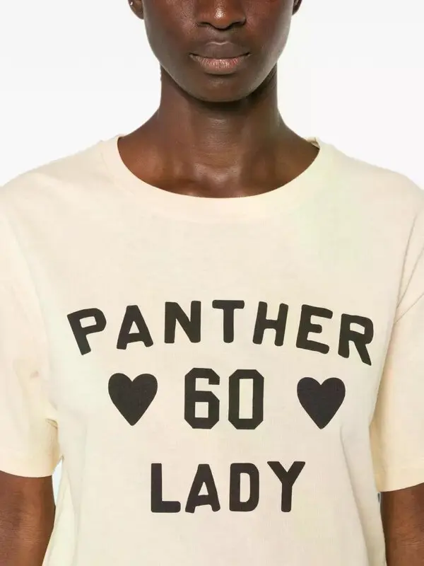 Valentino Garavani Cotton Slogan-print T-shirt - Neutrals