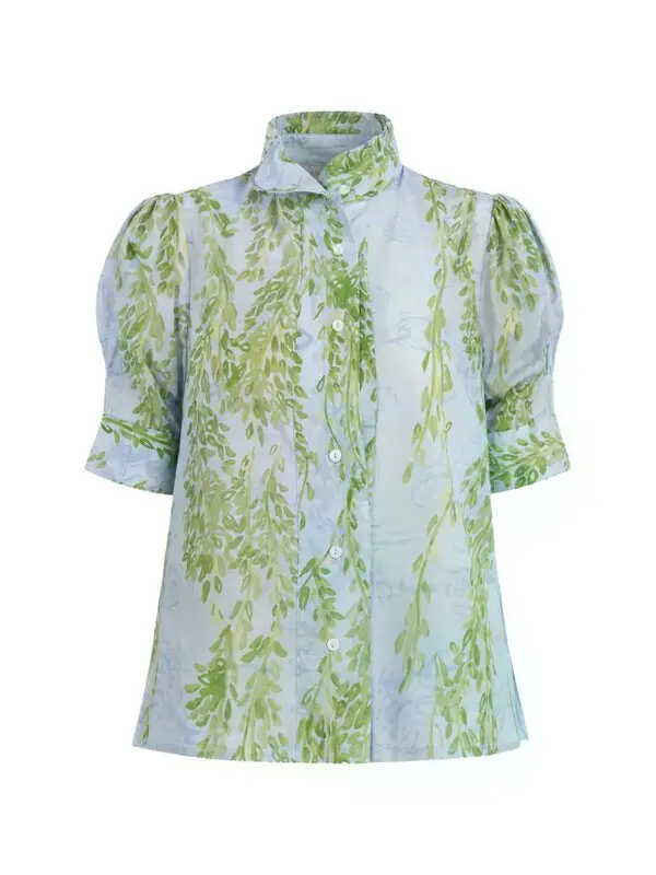 Thierry Colson Vita Floral-print Cotton Shirt