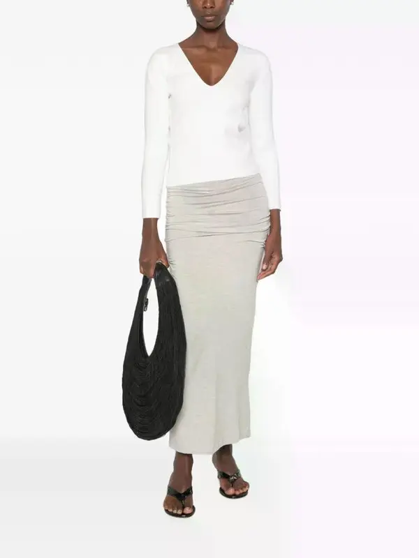 TOTEME Draped Maxi Skirt